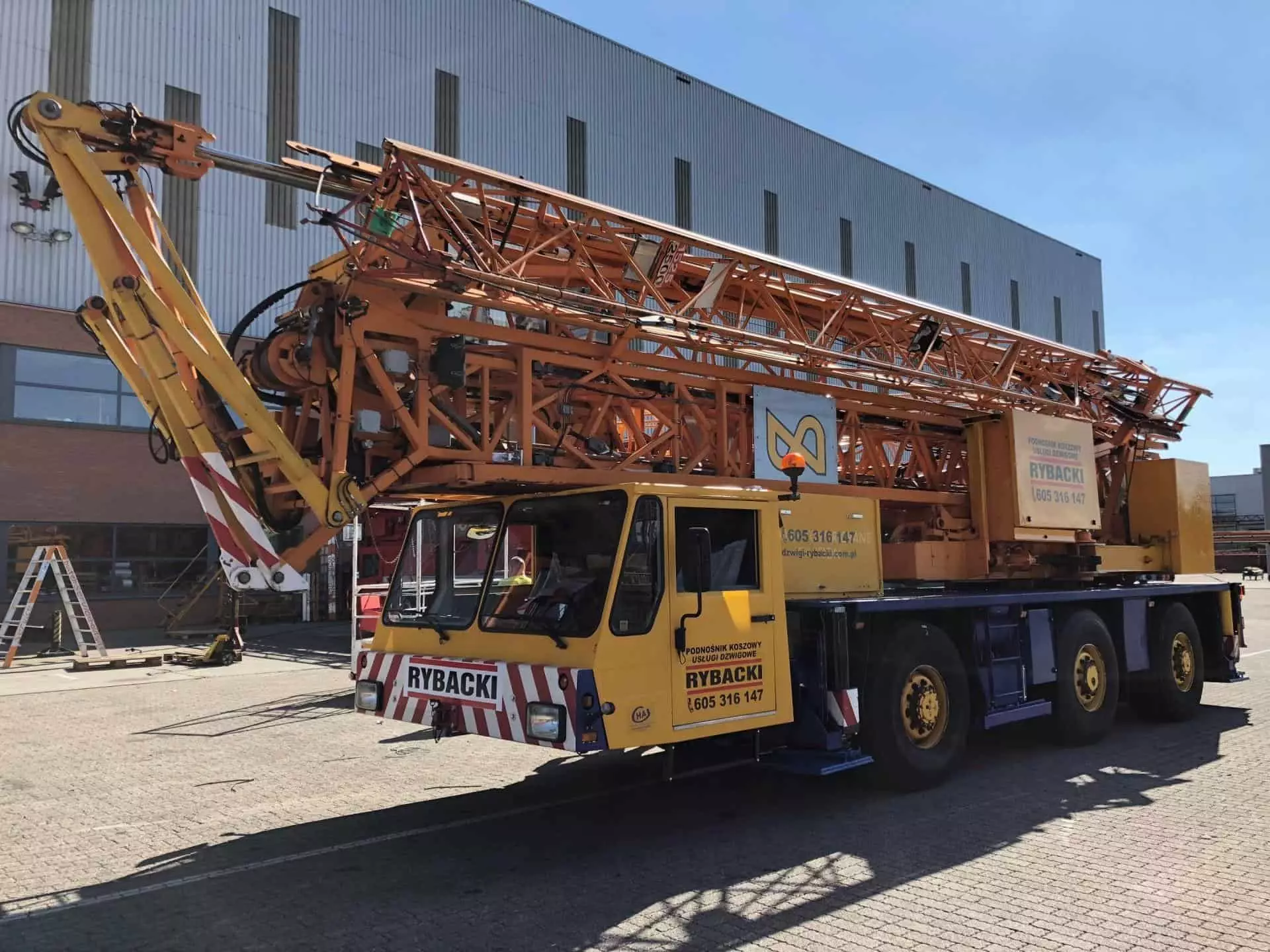 Podnośnik koszowy Spierings SK 365 AT3 – Dźwigi Rybacki